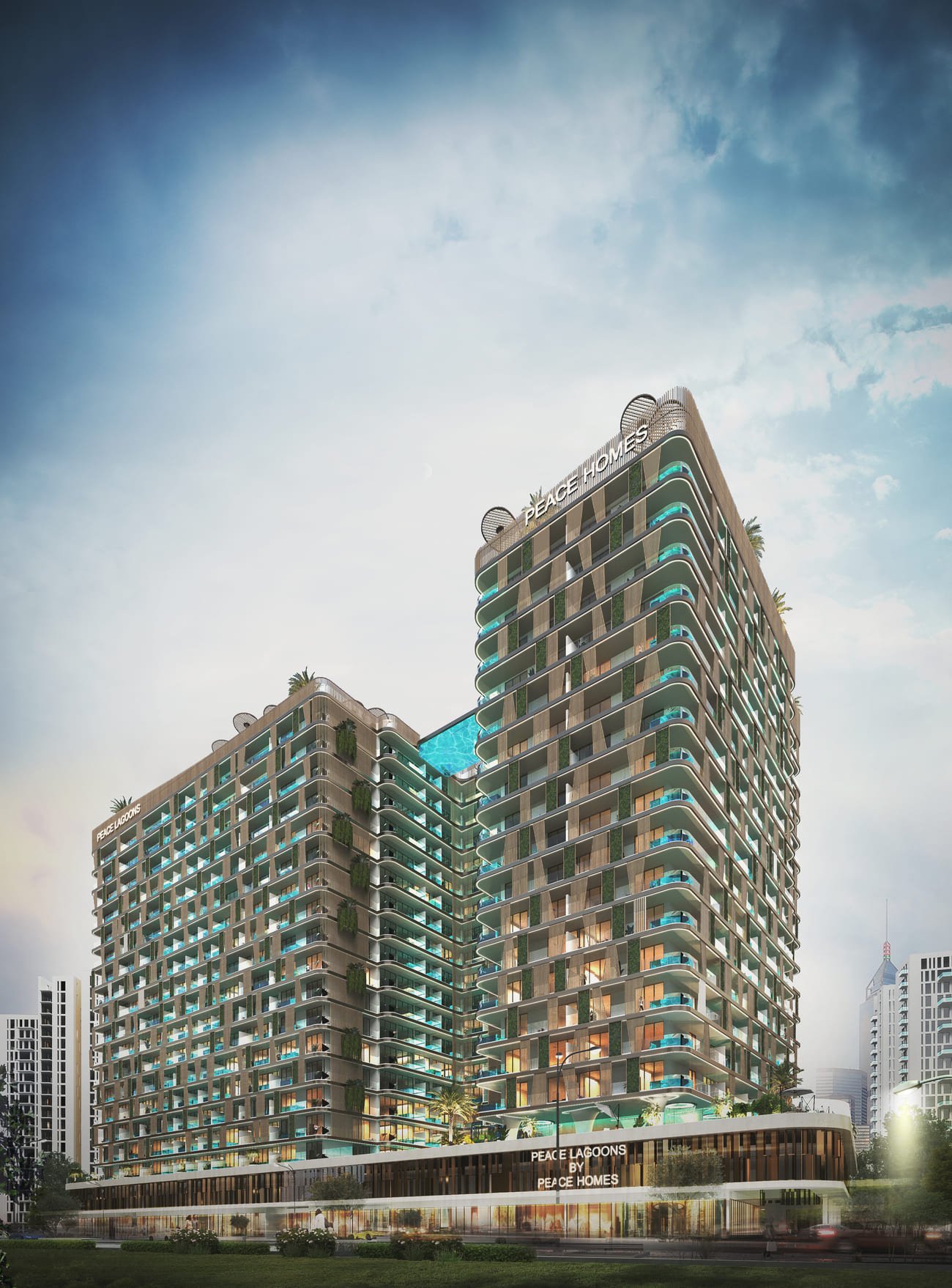 Peace Lagoons 2 Project In Dubai | House Of Orange